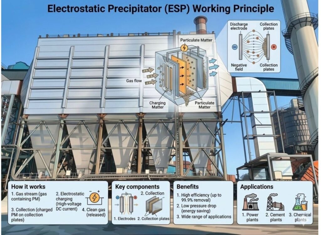 Electrostatic Precipitator Working Principle & Benefits - RISAS